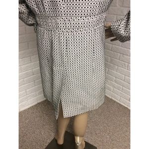 A | LINE | Jackets & Coats | A Line Black White Button Front Jacket M ...